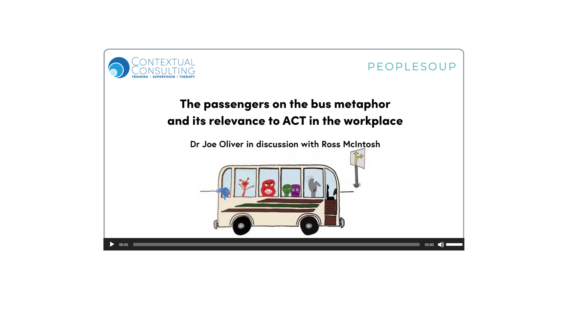 The passengers on the bus metaphor and ACT in the workplace ...