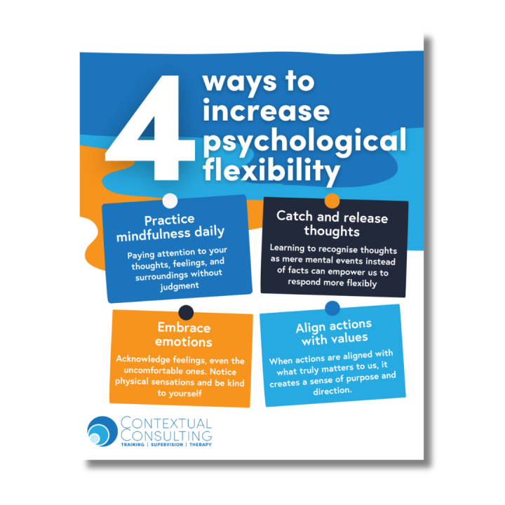 4 tips to improve psychological flexibility - Contextual Consulting
